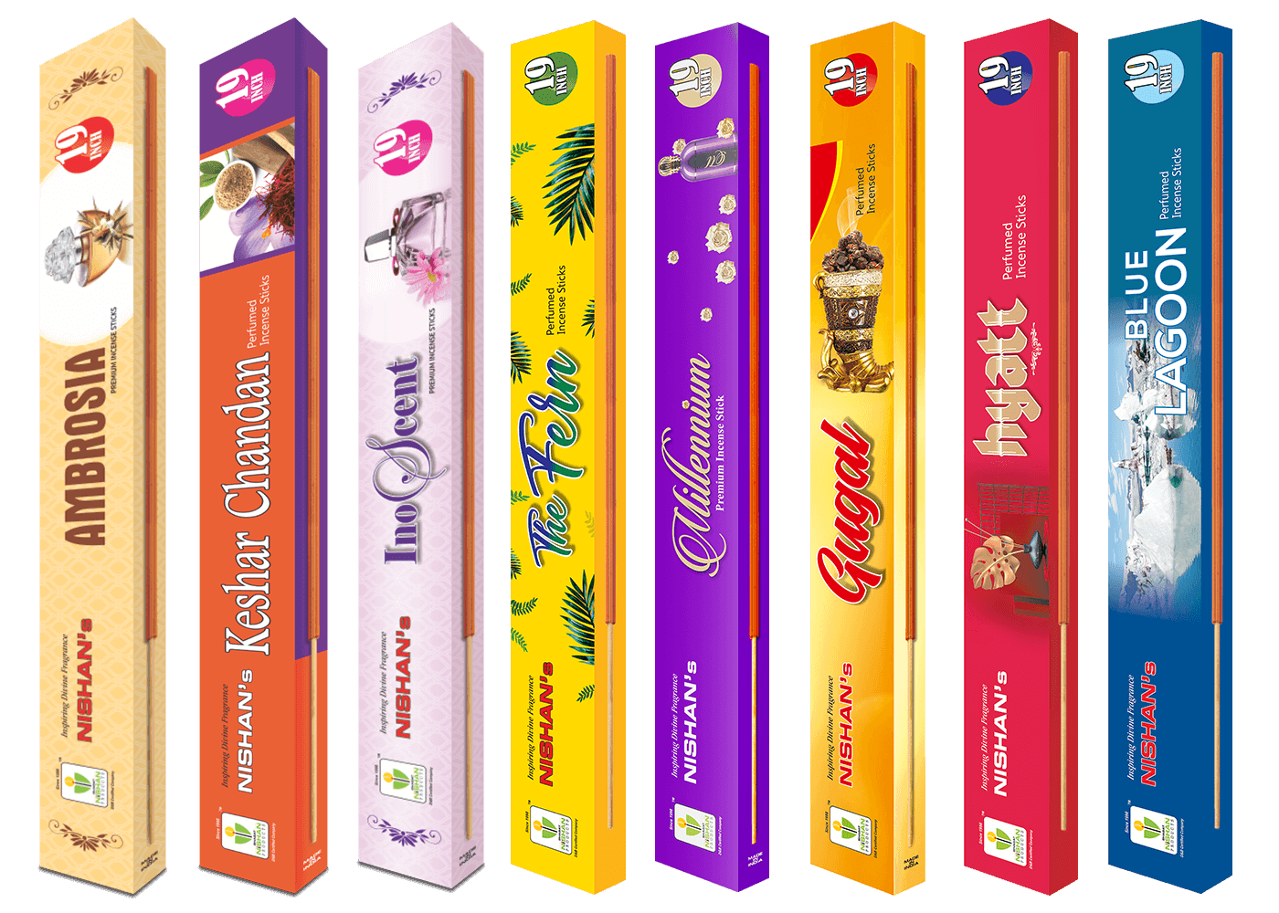 Premium Festival Long Incense Sticks - Nishan Products