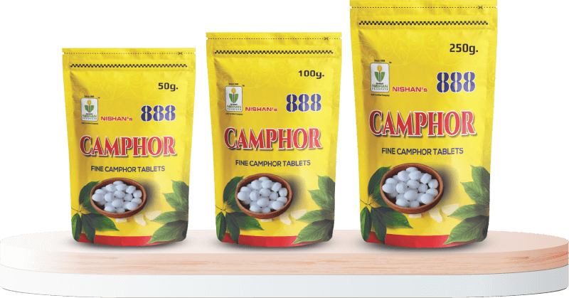Fine Camphor Tablets - Nishan Products